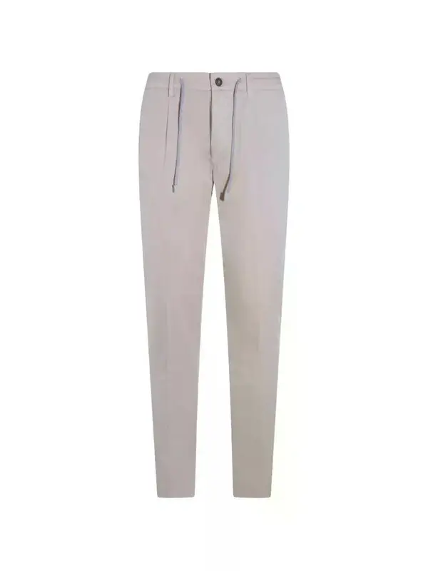 Eleventy Drawstring Trousers - Neutrals