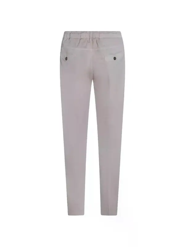 Eleventy Drawstring Trousers - Neutrals