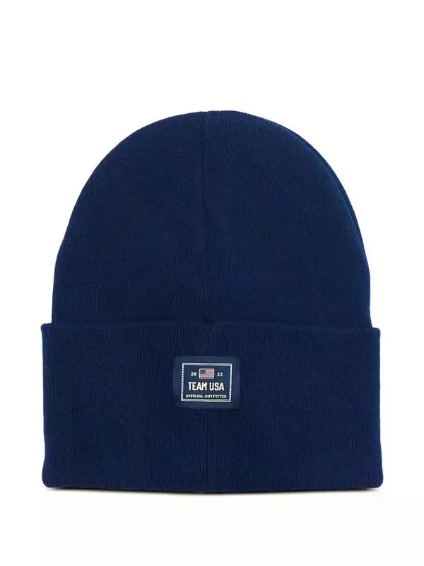 Polo Ralph Lauren 2022 Olympics Polo Bear Beanie - Blue