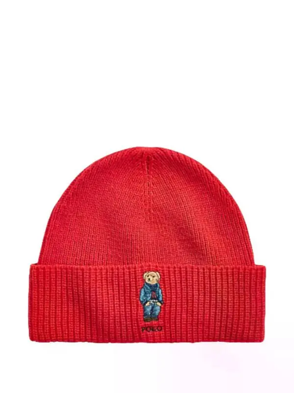 Polo Ralph Lauren Polo Bear Beanie - Red