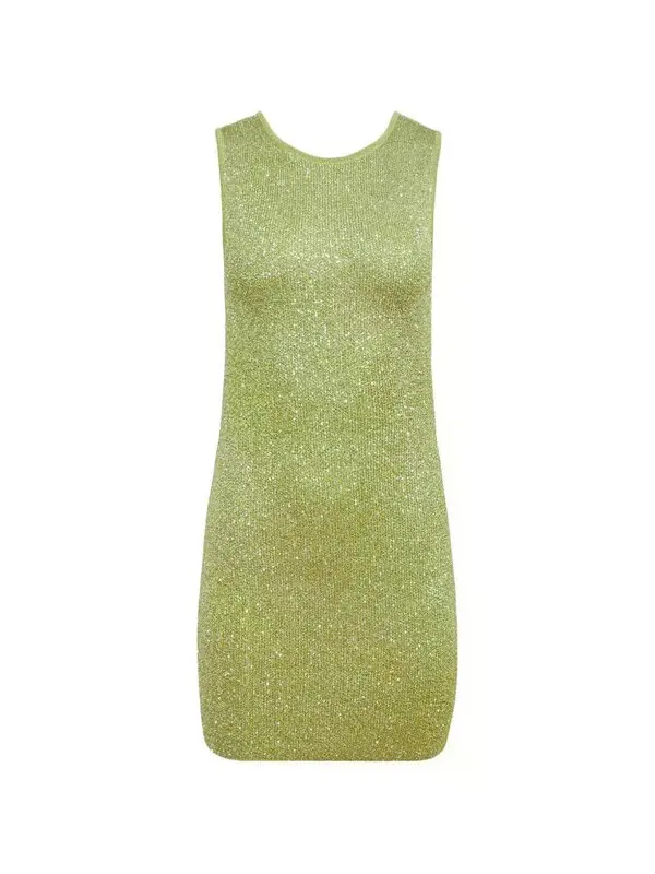 TOCCIN Alaina Low-back Mini Dress