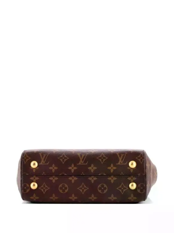 LOUIS VUITTON Cluny Top Handle Satchel Monogram Canvas Bb - Brown