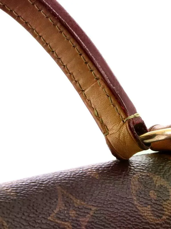 LOUIS VUITTON Cluny Top Handle Satchel Monogram Canvas Bb - Brown