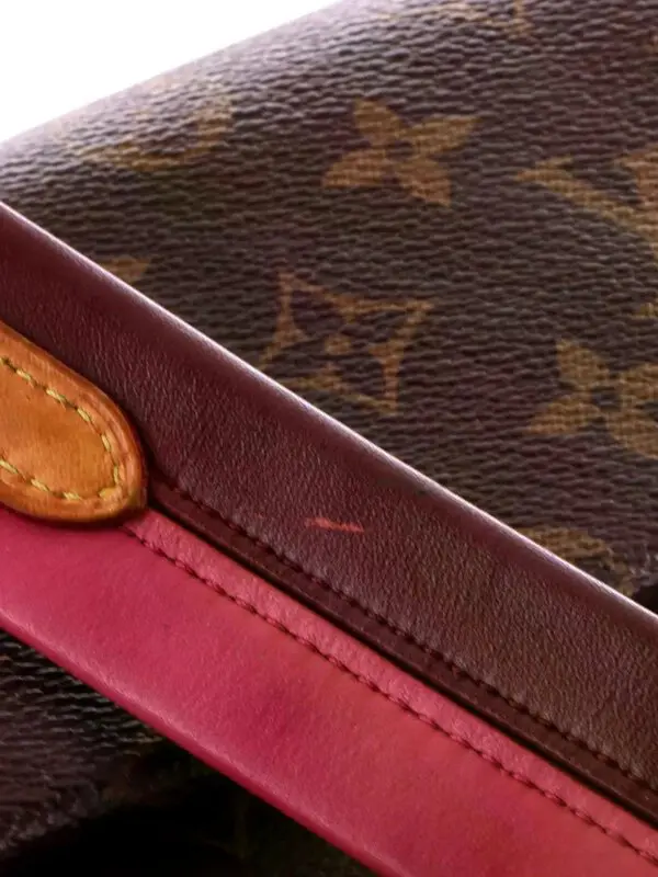LOUIS VUITTON Cluny Top Handle Satchel Monogram Canvas Bb - Brown