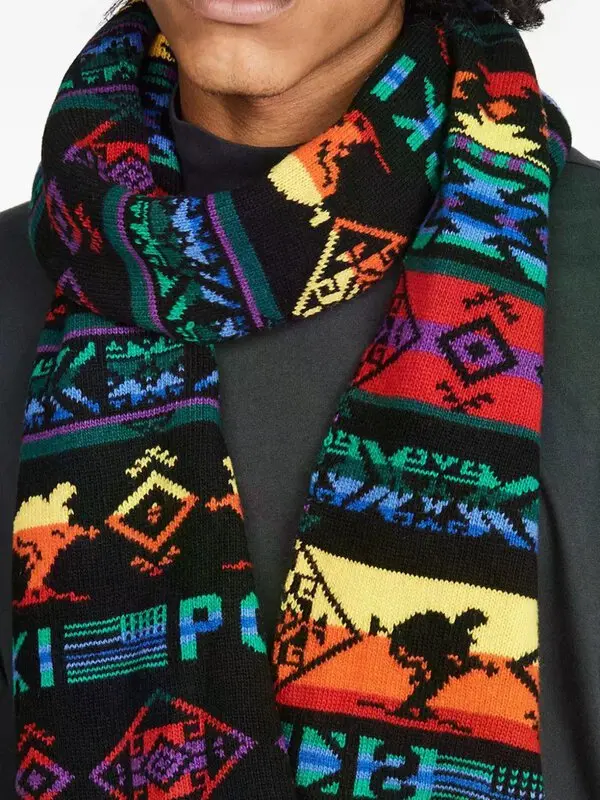 Polo Ralph Lauren Beacon Skier Scarf - Black