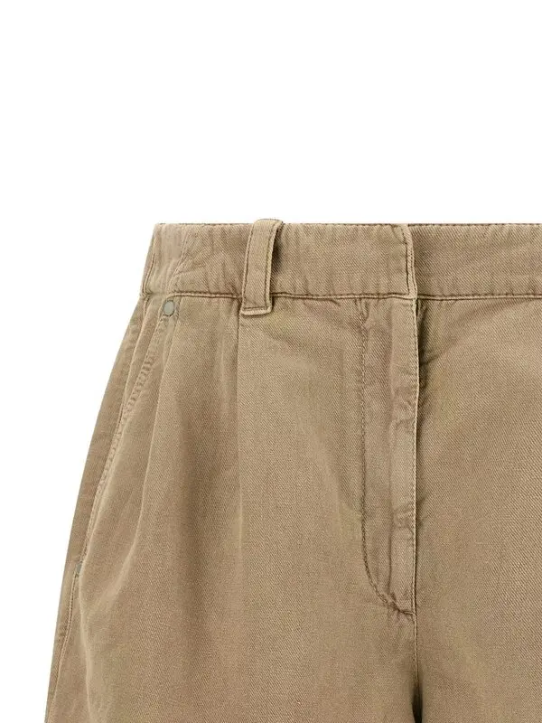 Brunello Cucinelli Baggy Shorts - Neutrals