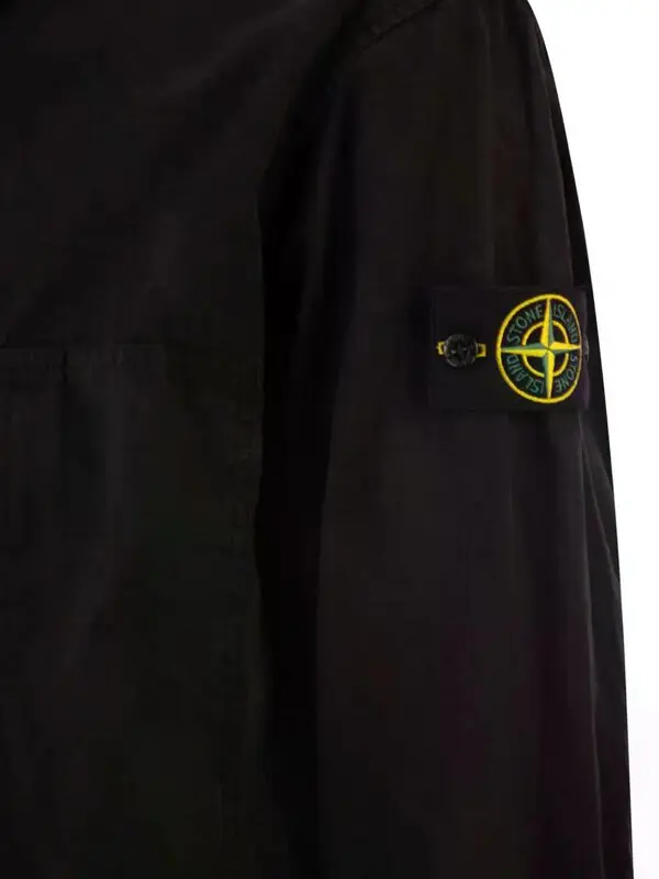 Stone Island Chest-pockets Zip Jacket - Black