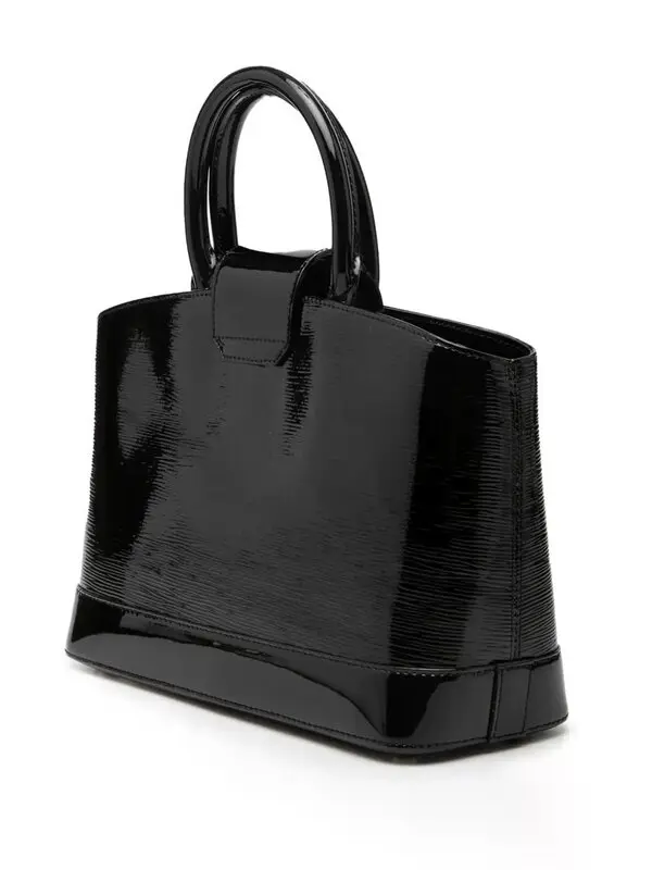 LOUIS VUITTON 2011 Electric Epi Mirabeau Pm Satchel - Black