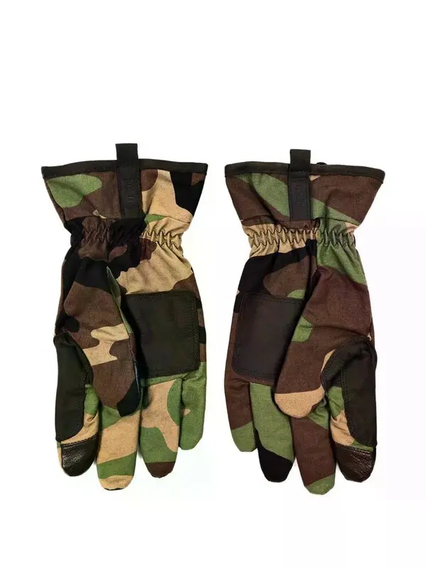Polo Ralph Lauren Camouflage Canvas Gloves - Brown