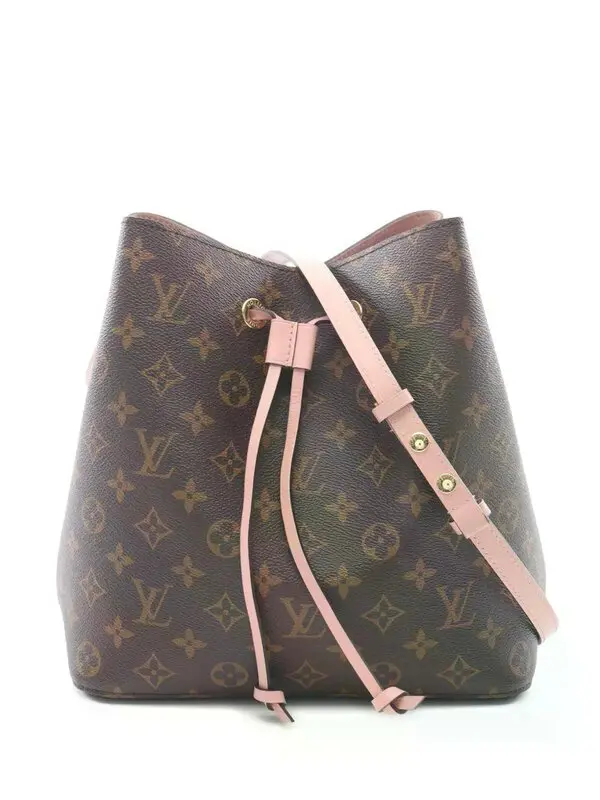 LOUIS VUITTON 2021-2026 Monogram Neonoe Mm Bucket Bag - Brown