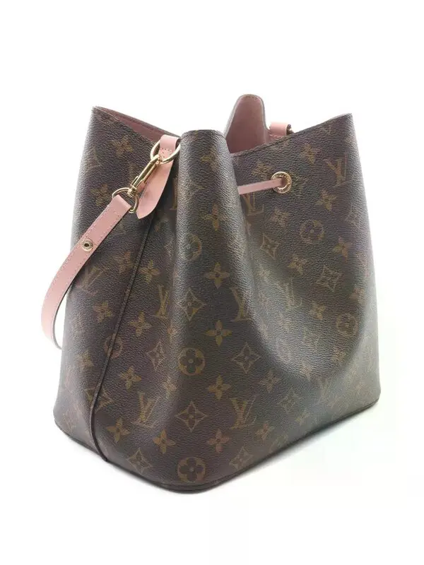LOUIS VUITTON 2021-2026 Monogram Neonoe Mm Bucket Bag - Brown