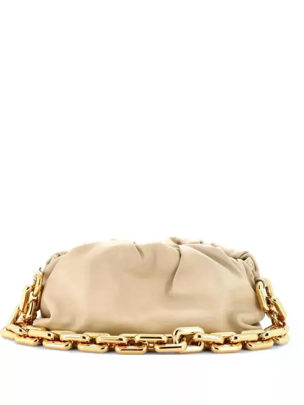 Bottega Veneta The Chain Pouch Leather Shoulder Bag