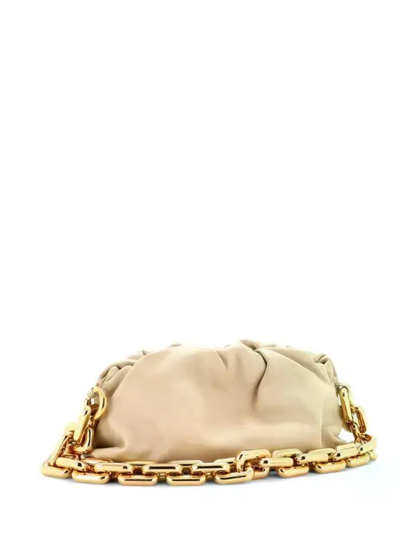Bottega Veneta The Chain Pouch Leather Shoulder Bag