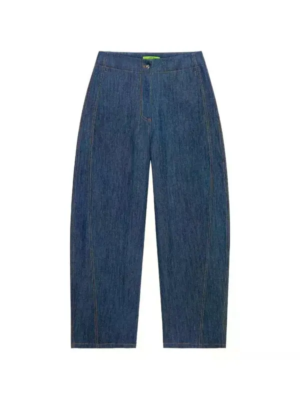 Shanghai Tang Contrast-stitch Jeans