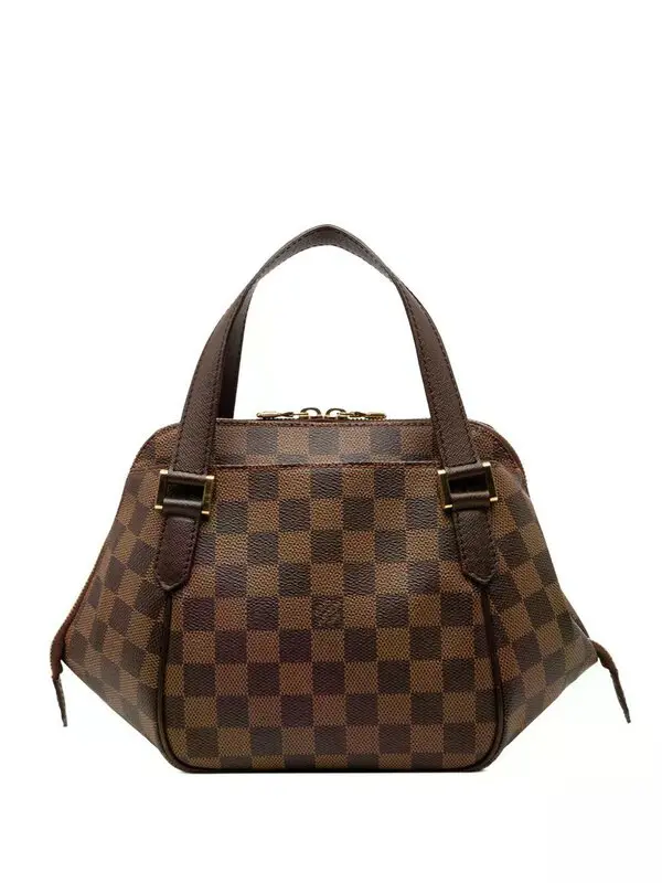 LOUIS VUITTON 2004 Damier Ebene Belem Pm Handbag