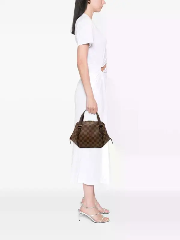 LOUIS VUITTON 2004 Damier Ebene Belem Pm Handbag