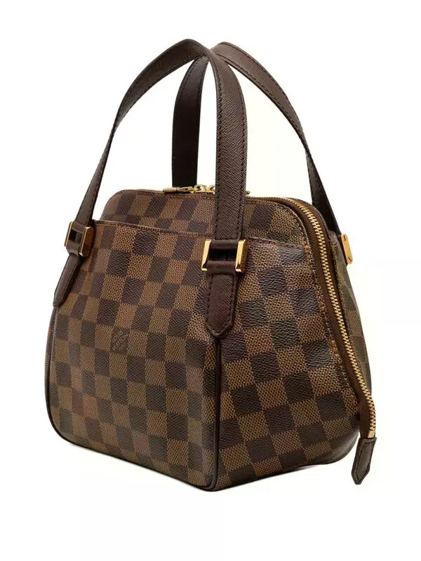 LOUIS VUITTON 2004 Damier Ebene Belem Pm Handbag