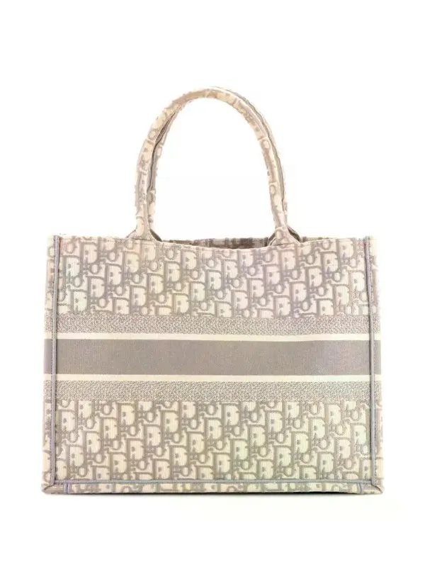 Dior Oblique Canvas Medium Tote Bag