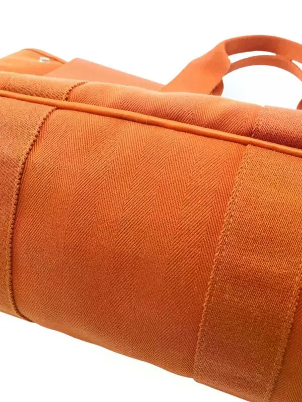 Hermès 2000-2026 Toile And Swift Valparaiso Mm Handbag