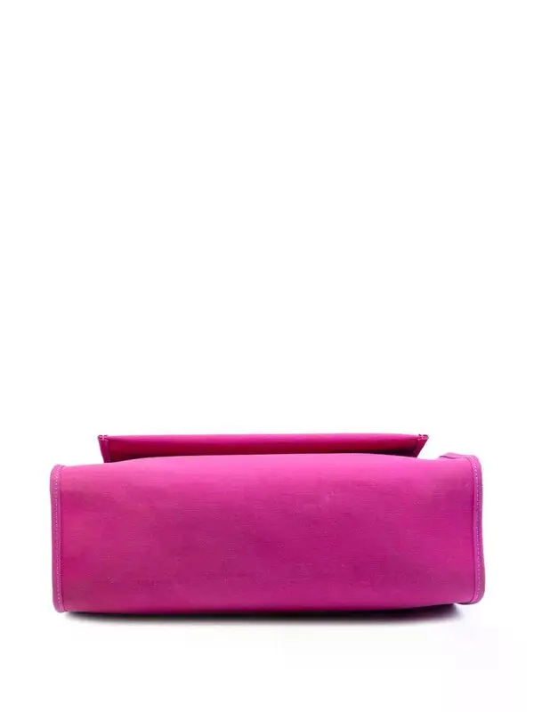 Hermès 2018 Toile Herbag Zip 31 Satchel - Pink