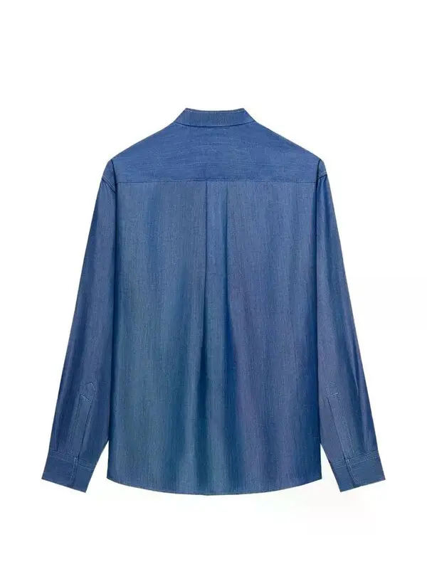 Shanghai Tang Mandarin-collar Shirt