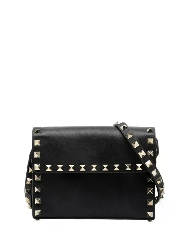 Valentino Garavani 2000-2017 Mini Leather Rockstud Crossbody Bag