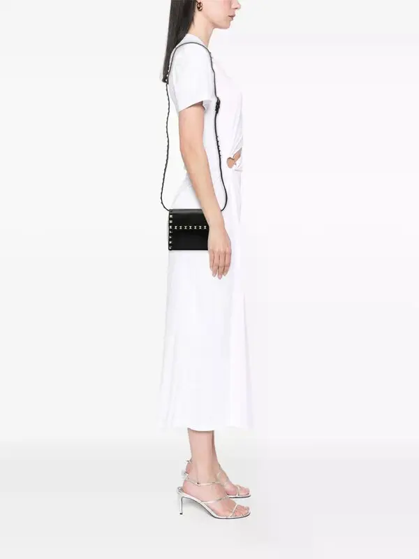 Valentino Garavani 2000-2017 Mini Leather Rockstud Crossbody Bag