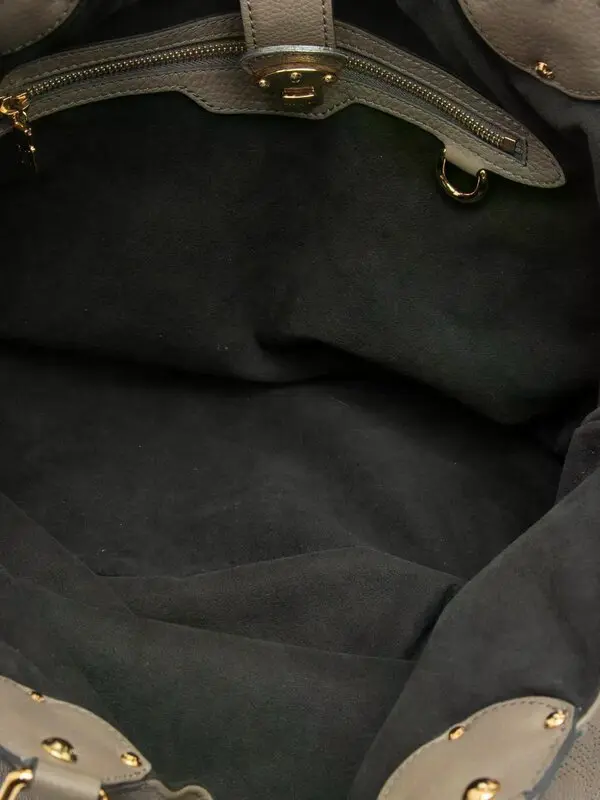 LOUIS VUITTON 2009 Monogram Mahina L Hobo Bag - Brown