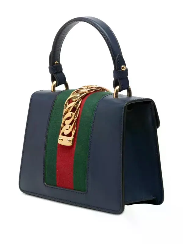 Gucci Mini Leather Sylvie Satchel 2000-2015