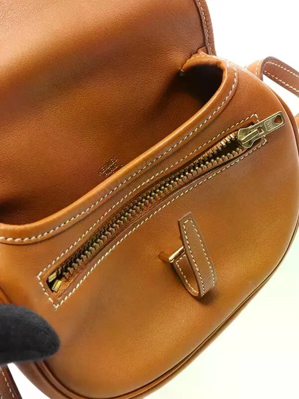 Hermès 2000-2026 Mini Gulliver Balle De Golf Crossbody Bag - Brown