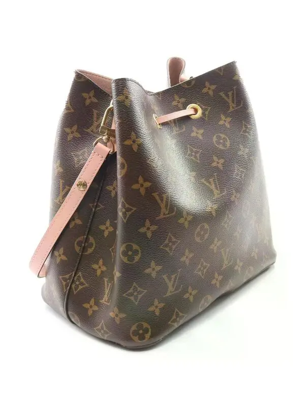 LOUIS VUITTON 2019 Monogram Neonoe Mm Bucket Bag - Brown