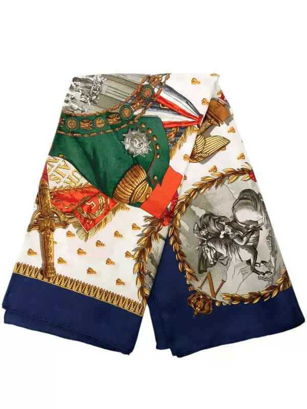 Hermès 2000-2020 Napoleon Silk Scarf 90 Scarves - Multicolour