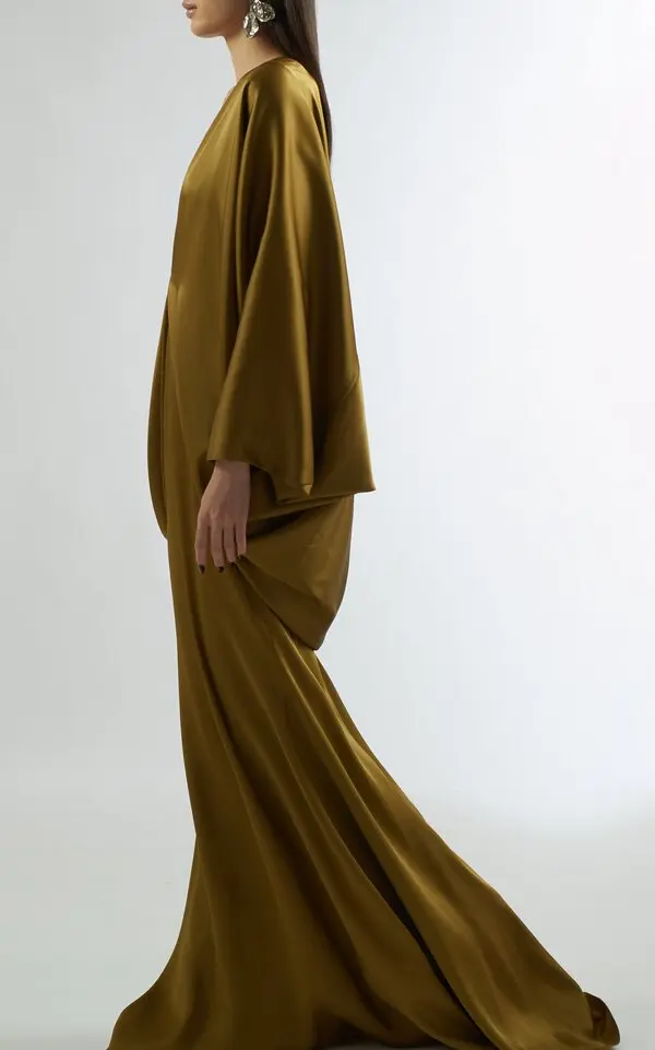 TALLER MARMO Butterfly Cocoon Gown