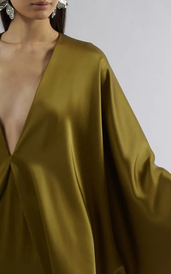 TALLER MARMO Butterfly Cocoon Gown
