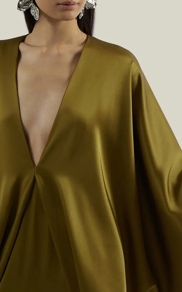 TALLER MARMO Butterfly Cocoon Gown