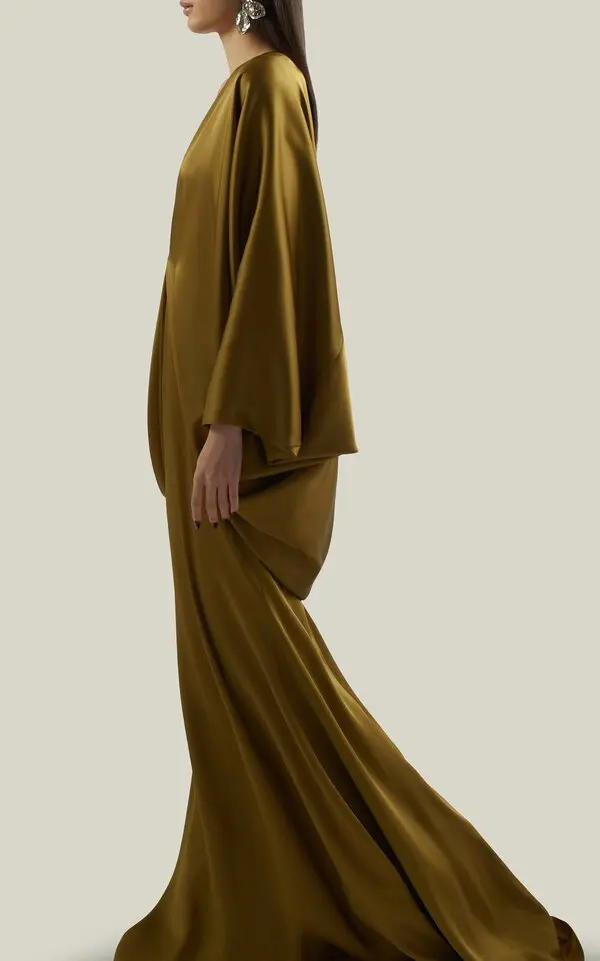 TALLER MARMO Butterfly Cocoon Gown