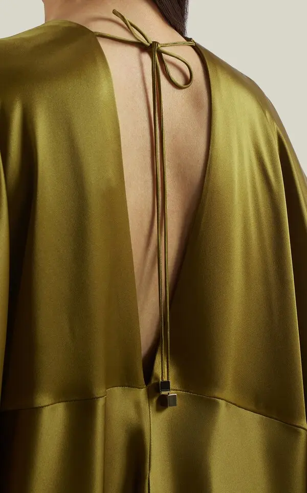 TALLER MARMO Butterfly Cocoon Gown
