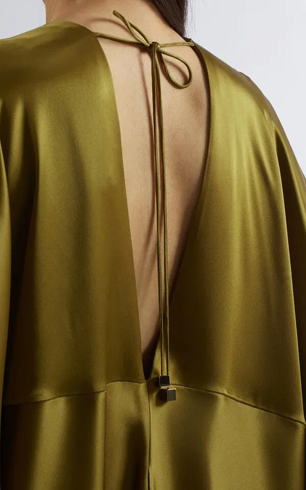 TALLER MARMO Butterfly Cocoon Gown