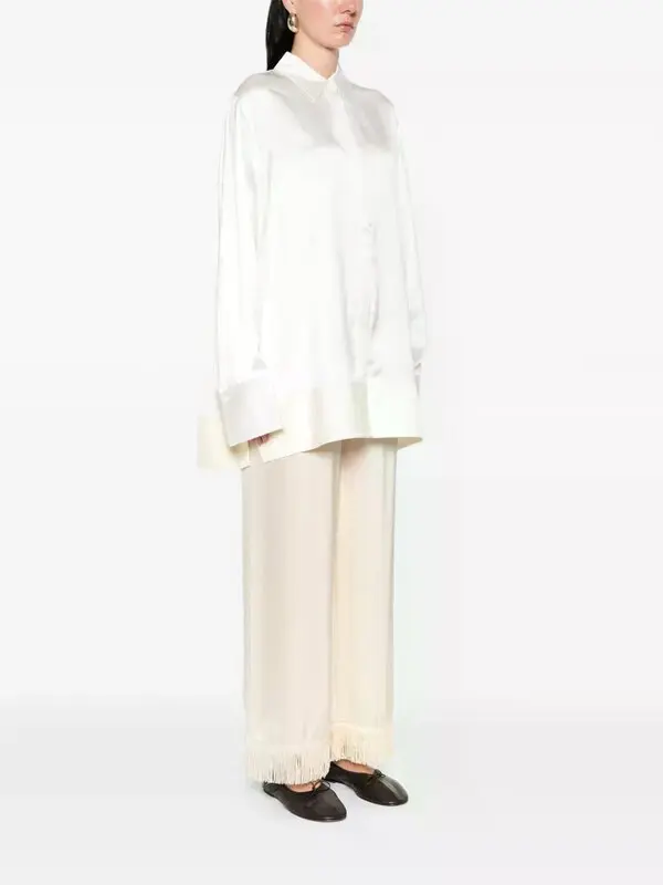 TOTEME Soft Tuxedo Shirt - White