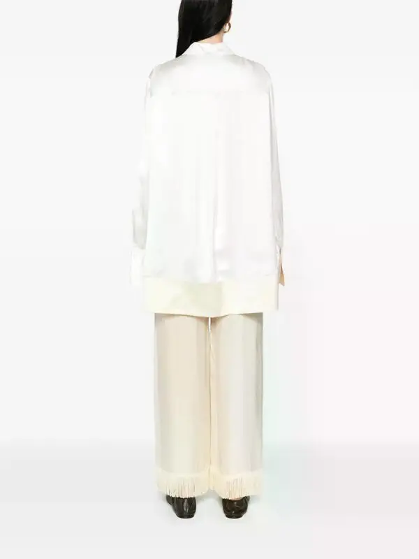 TOTEME Soft Tuxedo Shirt - White