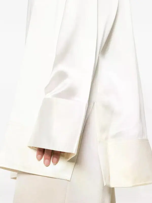 TOTEME Soft Tuxedo Shirt - White