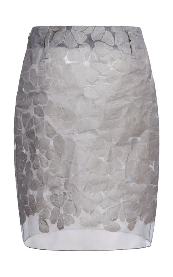 Marni Floral Print Belted Skirt
