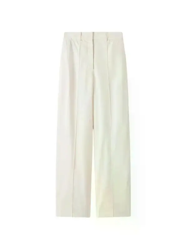 JOSEPH Jnane Wide-leg Trousers - Neutrals
