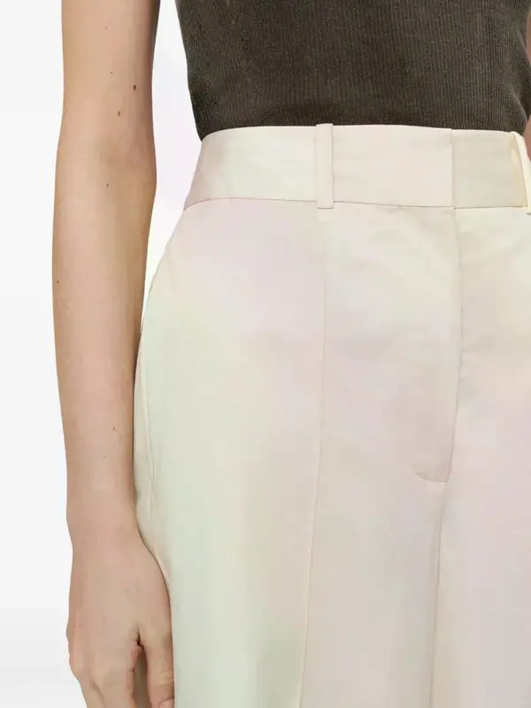 JOSEPH Jnane Wide-leg Trousers - Neutrals