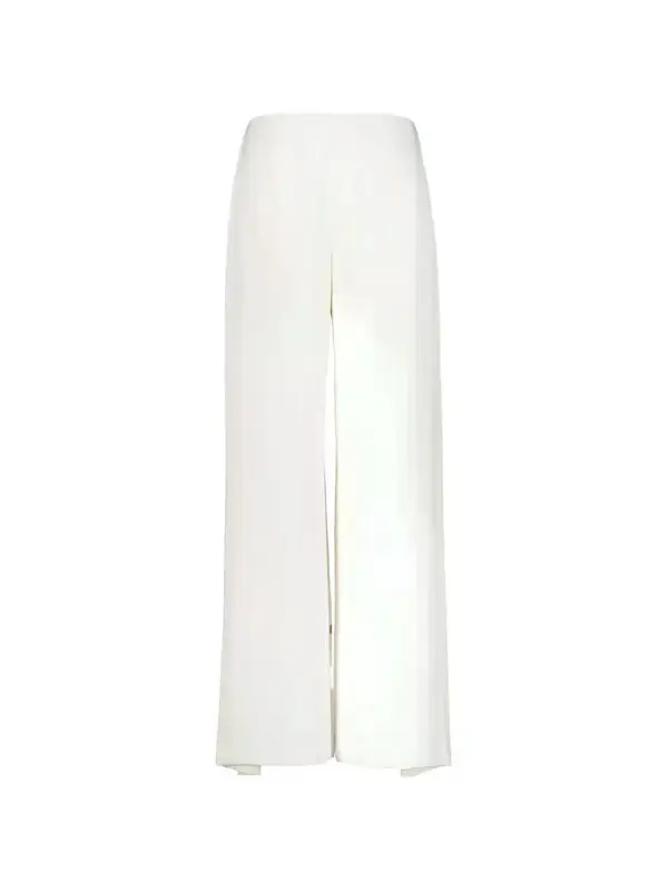 Zeus+dione Side Pleat Trousers - Neutrals