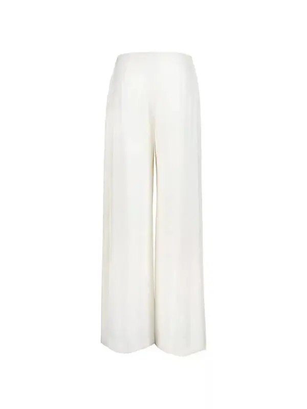 Zeus+dione Side Pleat Trousers - Neutrals