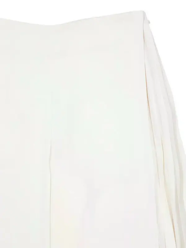 Zeus+dione Side Pleat Trousers - Neutrals