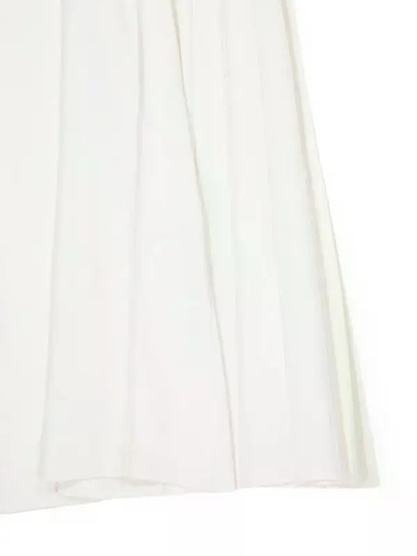 Zeus+dione Side Pleat Trousers - Neutrals