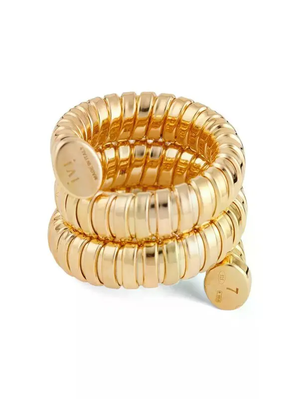 IVI Gaia Triple Twist Ring - Gold