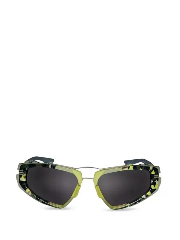 Nike Geometric Sunglasses - Yellow